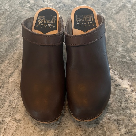 Sven | Shoes | Authentic Vintage Sven Leather Clogs | Poshmark
